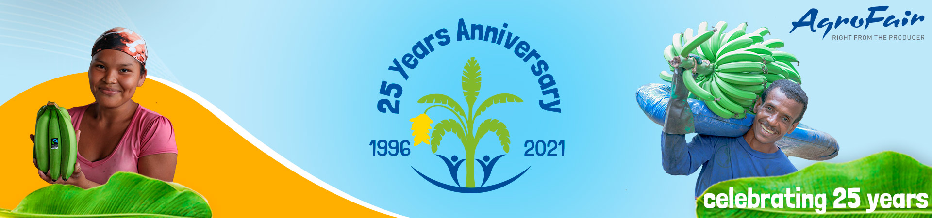 Agrofair celebrates 25 years of Fairtrade Bananas